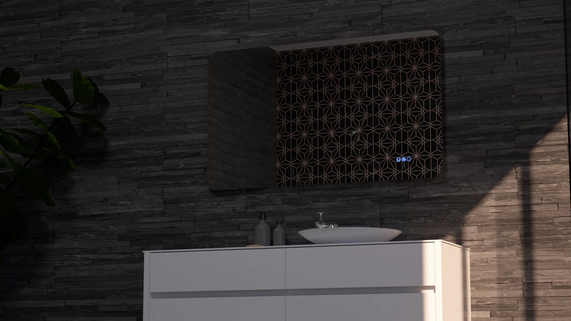 ASTA Frameless Rectangle LED Mirror by Lumixe Mirrors 750mm to 1800mm ...