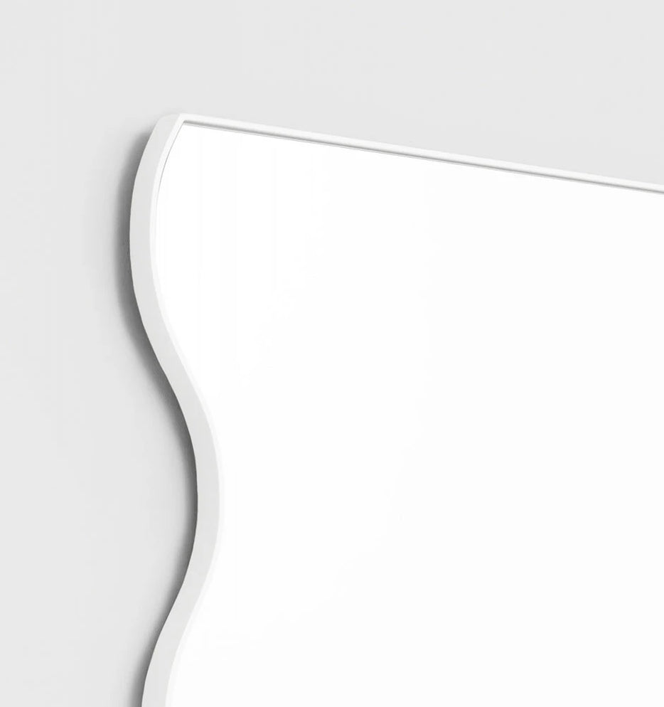 Shop Stunning Mirrored Glass: Artemis Wave Mirror — Masterpiece Mirrors