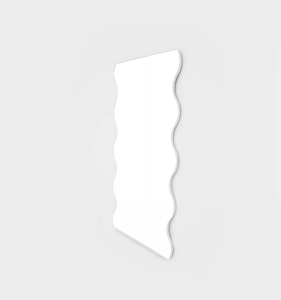 Shop Stunning Mirrored Glass: Artemis Wave Mirror — Masterpiece Mirrors