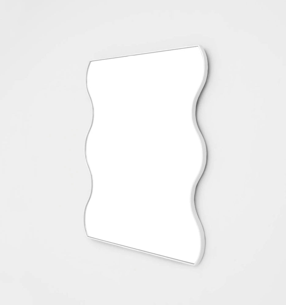 Shop Stunning Mirrored Glass: Artemis Wave Mirror — Masterpiece Mirrors