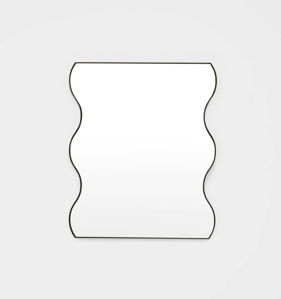 Shop Stunning Mirrored Glass: Artemis Wave Mirror — Masterpiece Mirrors