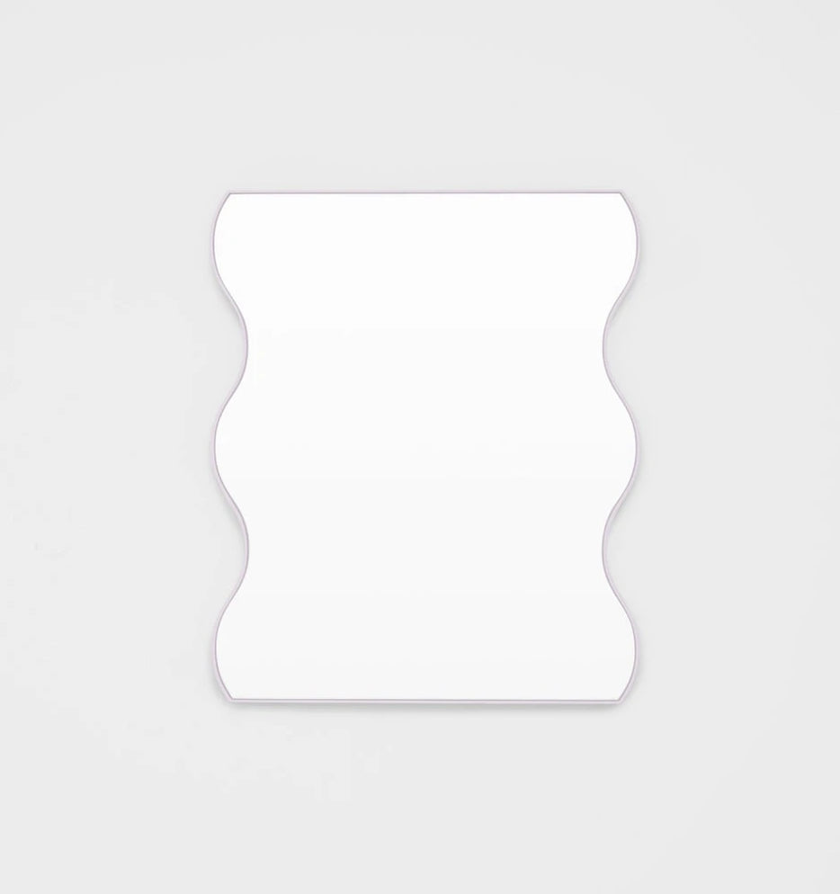 Shop Stunning Mirrored Glass: Artemis Wave Mirror — Masterpiece Mirrors
