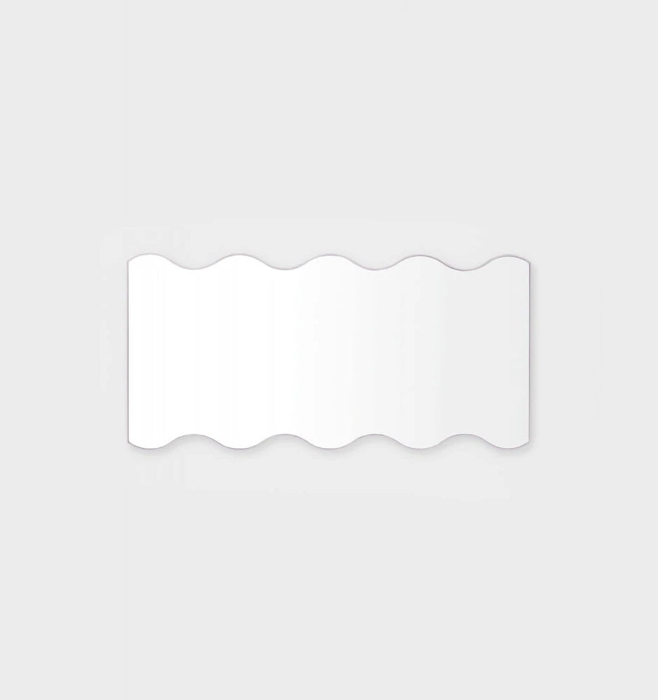 Shop Stunning Mirrored Glass: Artemis Wave Mirror — Masterpiece Mirrors
