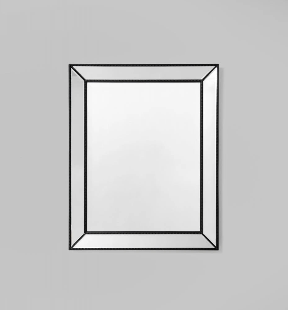 Beaded Black Mirror - Masterpiece Mirrors