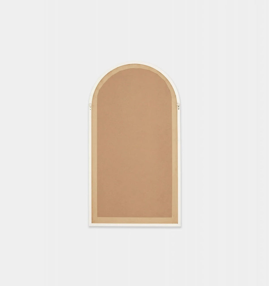 Cove Leaner Arch Mirror - Masterpiece Mirrors