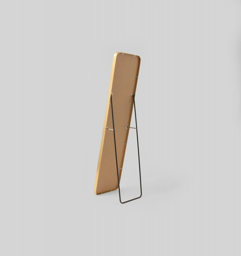 Simplicity Curve Standing Mirror for Modern Home Decor — Masterpiece ...