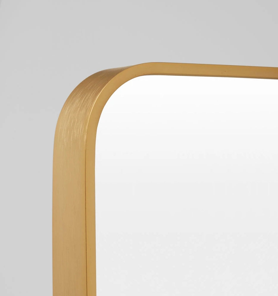 Simplicity Curve Standing Mirror for Modern Home Decor — Masterpiece ...