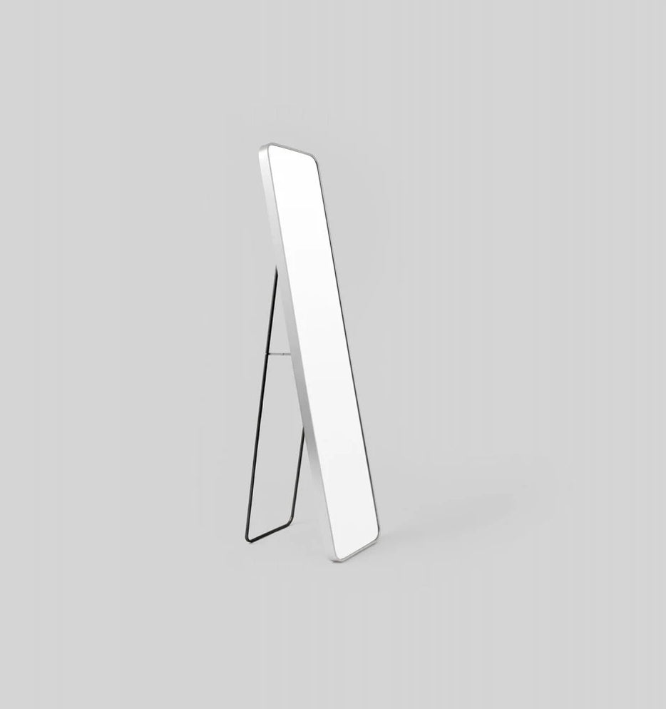 Simplicity Curve Standing Mirror for Modern Home Decor — Masterpiece ...