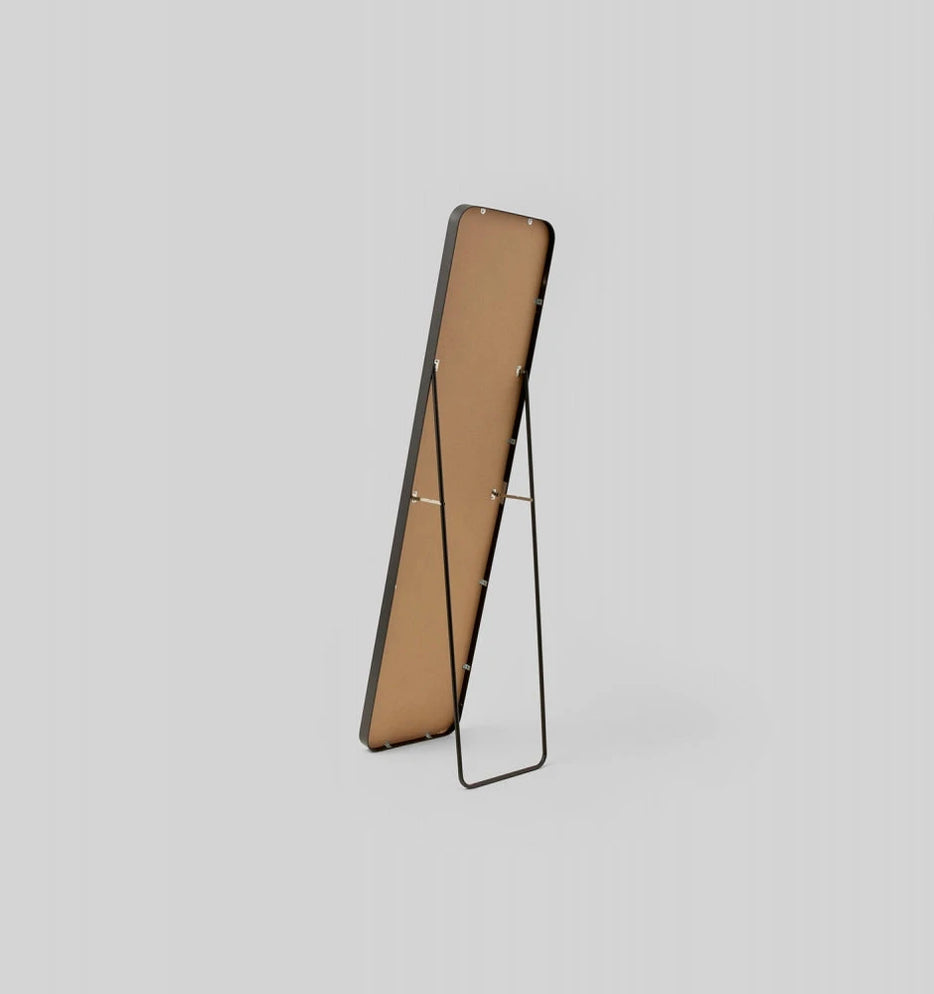 Simplicity Curve Standing Mirror for Modern Home Decor — Masterpiece ...